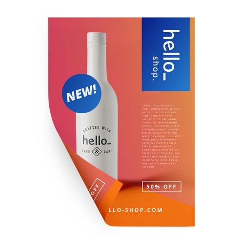 Affiches recto-verso - Print Impact